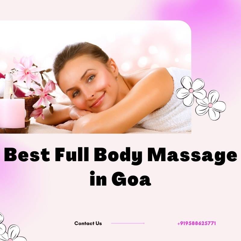 Book The Full Body Massage In Goa - Jasmine Happy Ending Massage - Medium