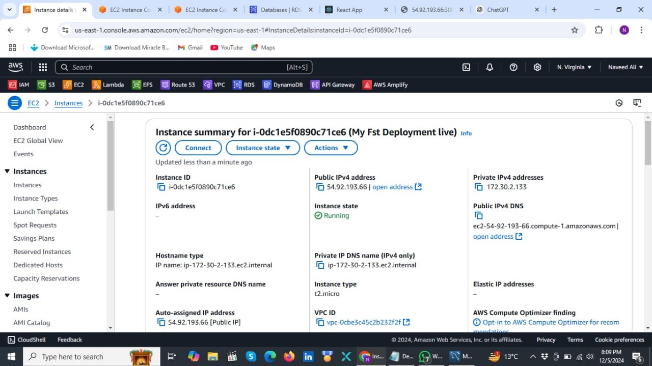 Developing a Modern Web Application Using AWS: A Comprehensive Guide | by sabeel naseer | Dec ...