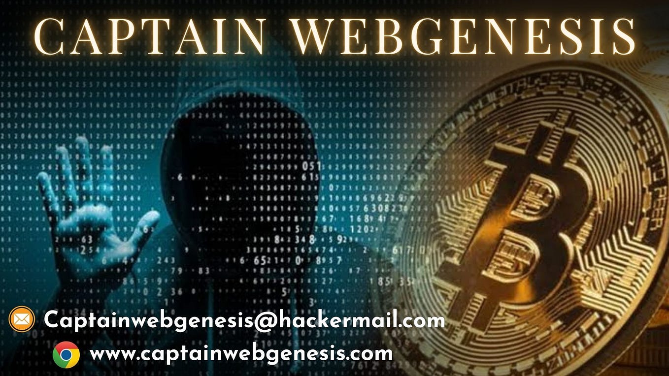 Bitcoin Scam Recovery Services Through Captain WebGenesis. Thankfully ...