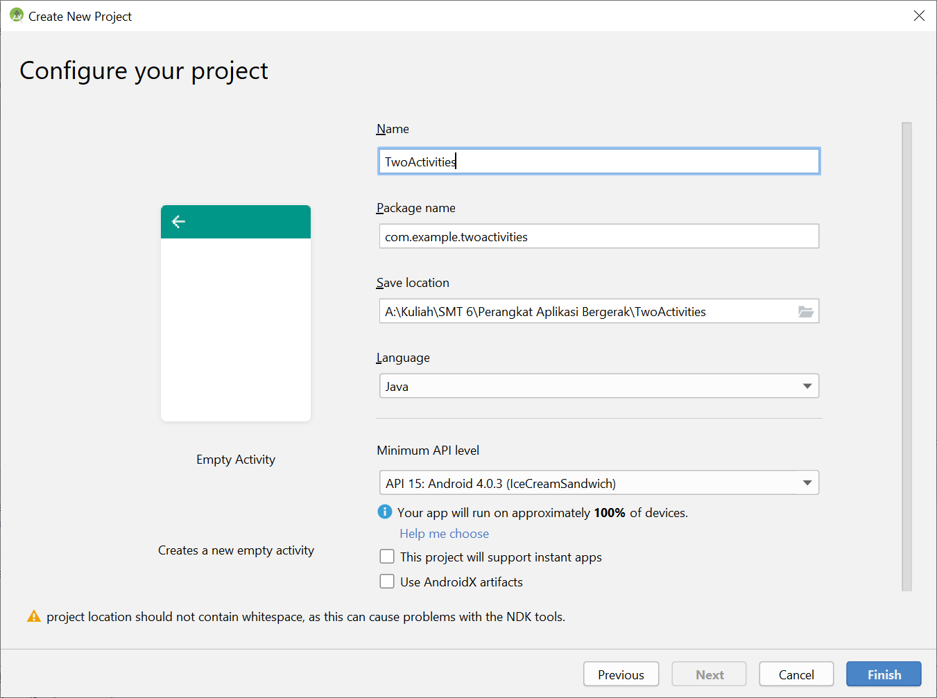 Android Fundamentals 1.2 Part B: Layout Editor | by Inas | Android Studio | Medium