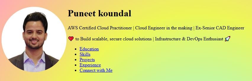 Deploying and Hosting a Serverless Web Application on AWS | by Puneet Koundal | Mar, 2025 | Medium