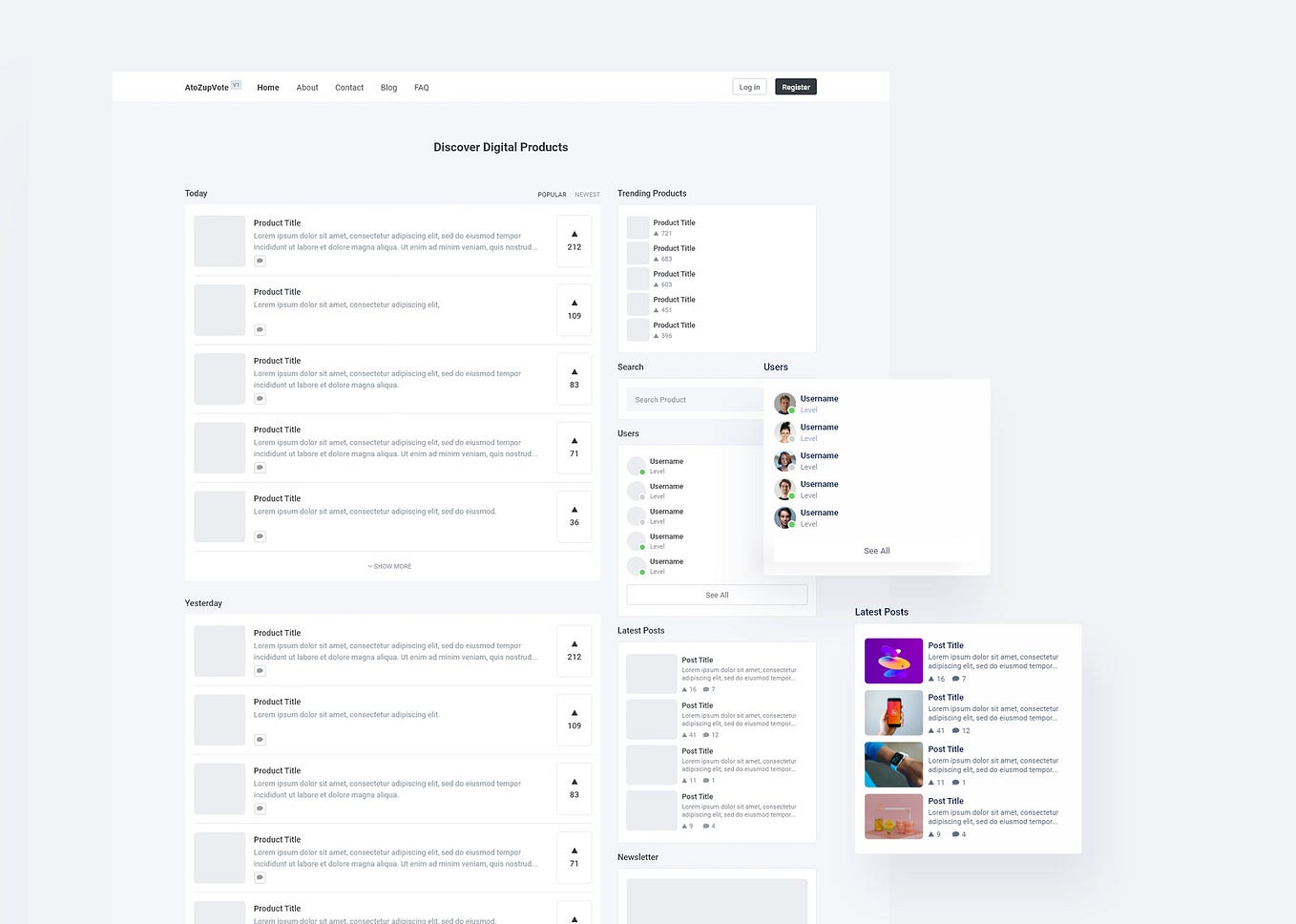 Barts Minimal Portfolio Template / Light Style - UIUX Hub - Medium