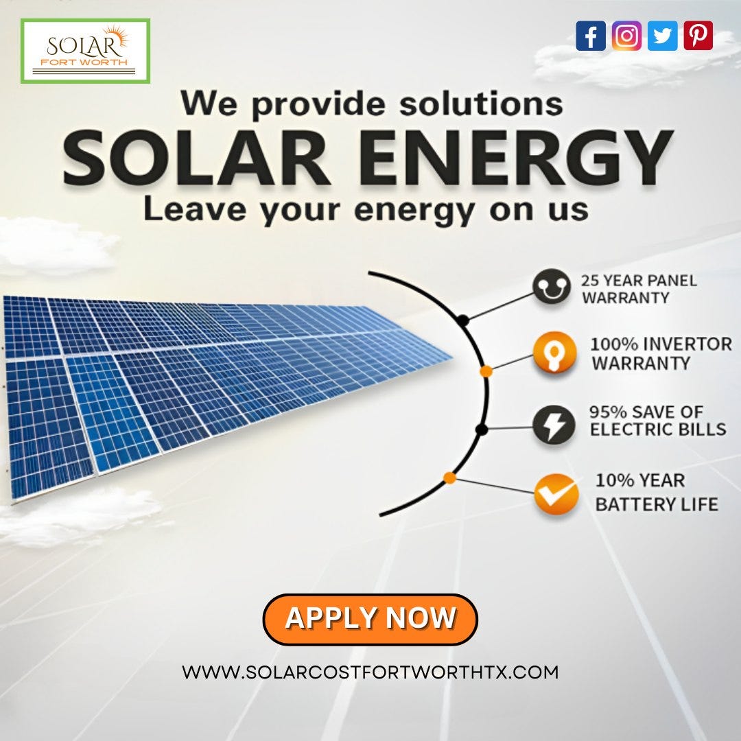 Embracing Solar Innovation: Pioneering a Sustainable Future in Fort ...