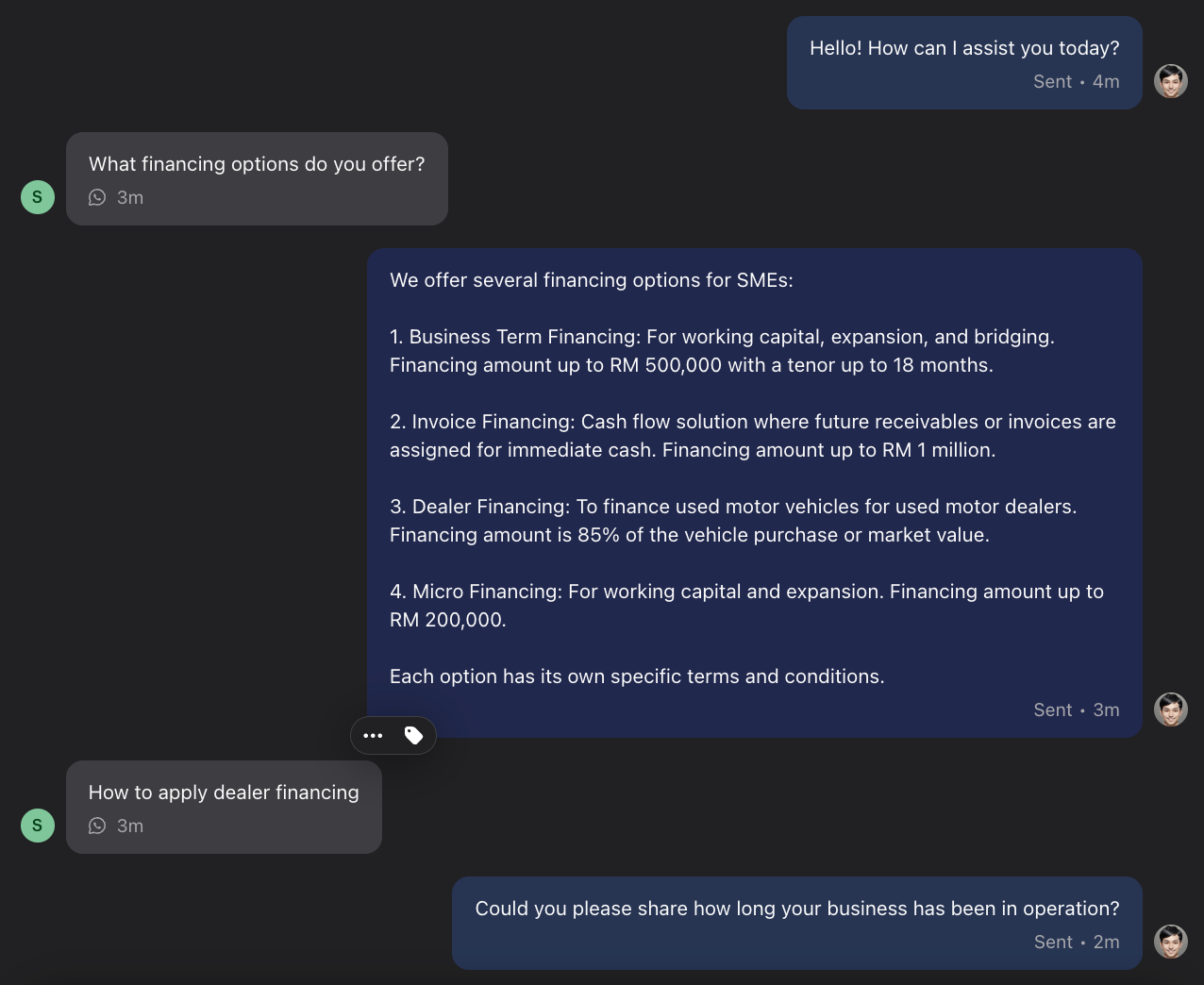 How we built our first loan application chatbot using LLMs: Part 2 | by Shawn Lim | Technology ...