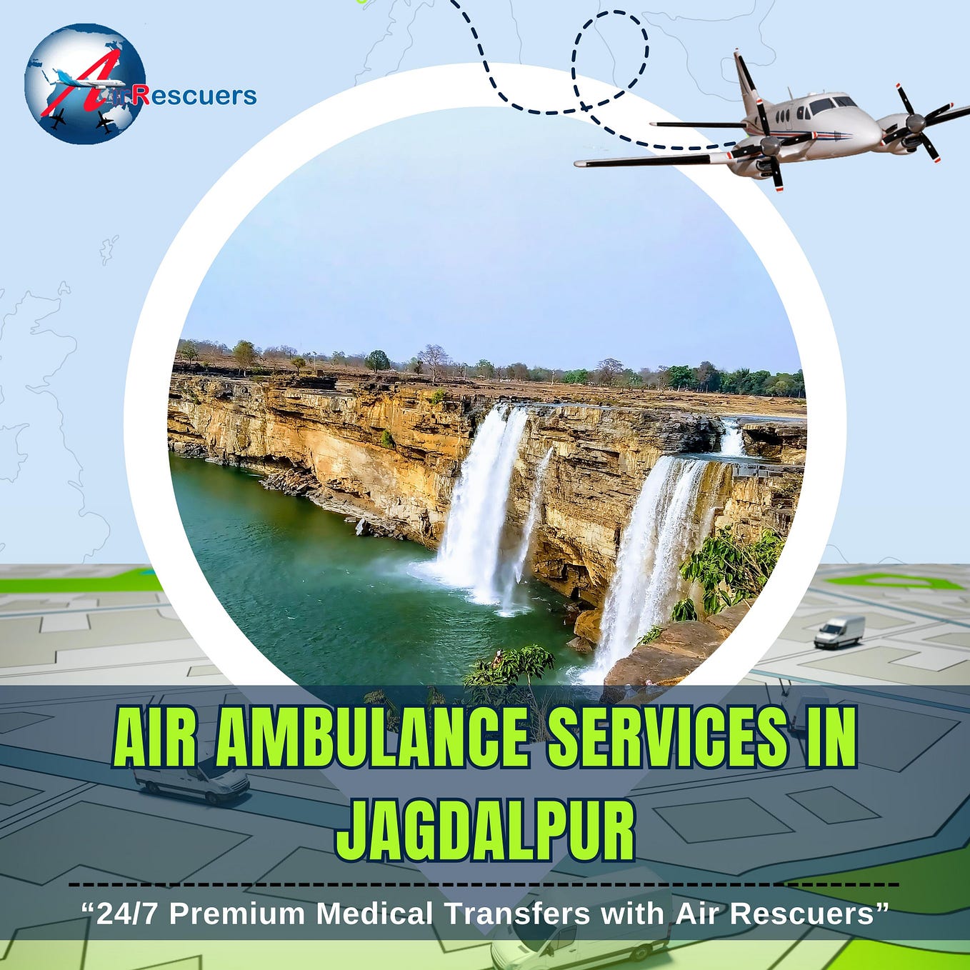 Air Ambulance services in mumbai | Air Rescuers - Air rescuers - Medium