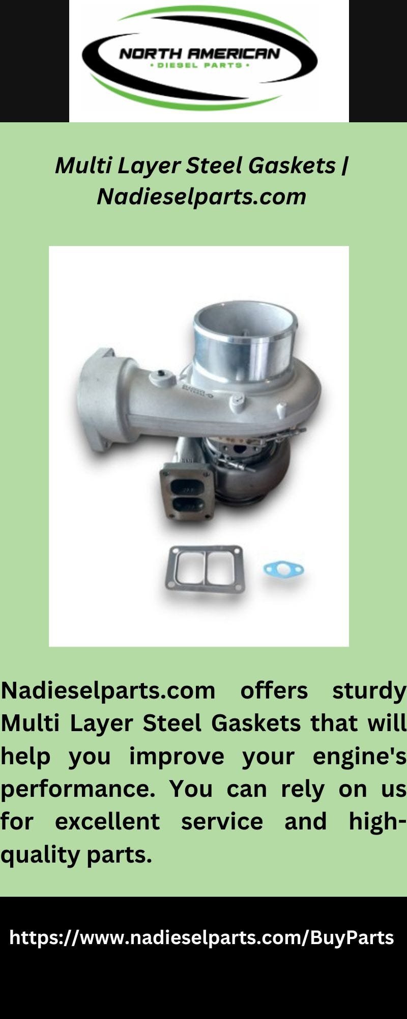 Multi Layer Steel Gaskets | Nadieselparts.com - North American Diesel ...