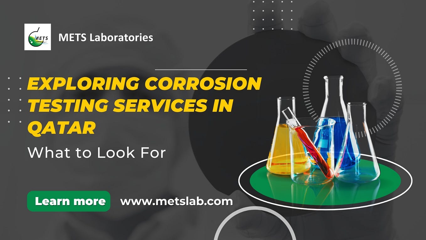 Exploring Corrosion Testing Options for Qatar’s Construction Sector ...