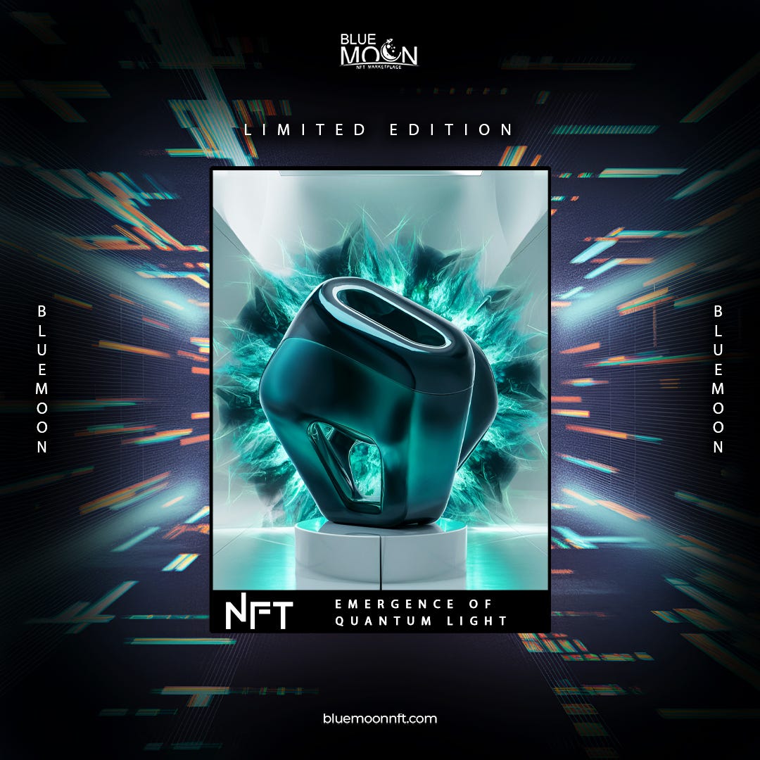 Limited Edition Carrot Slices Shark NFT - Bluemoon NFT - Medium