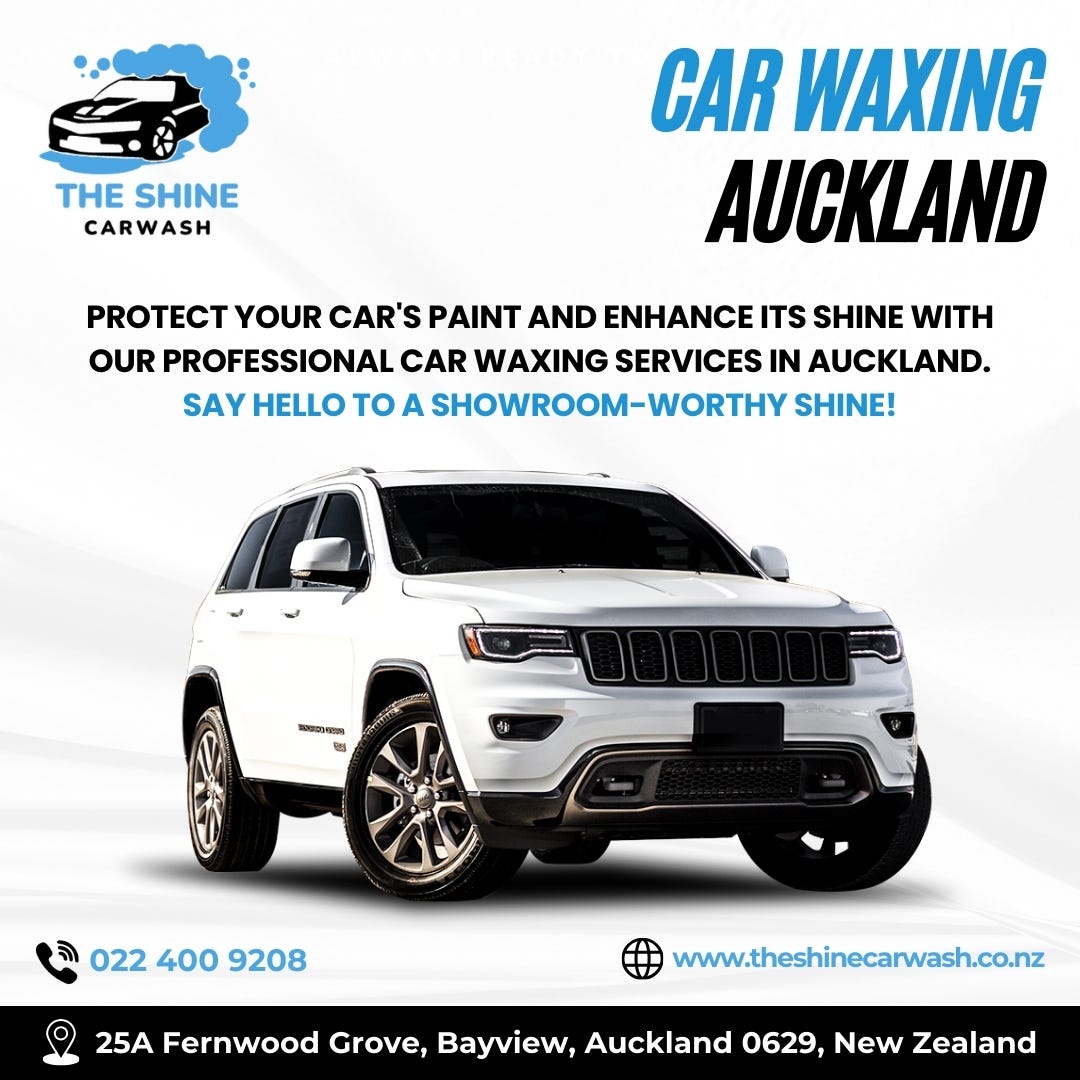 The Shine Car Wash — Best Car Cleaning & Polishing Service in Auckland | by The shine car wash ...