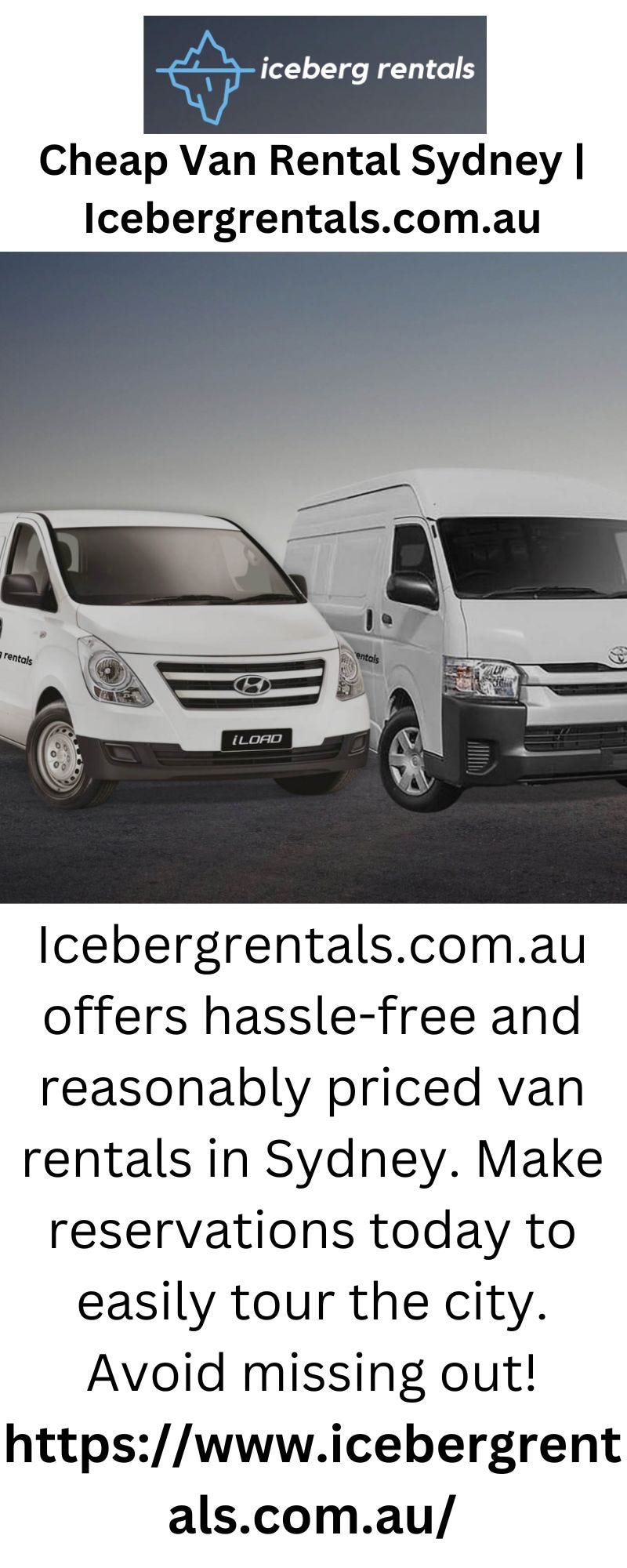Budget Van Hire Sydney | Icebergrentals.com.au - Icebergrentals - Medium