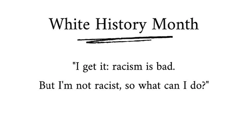 White History Month — Day 13. White people were invented in 1681. | by ...