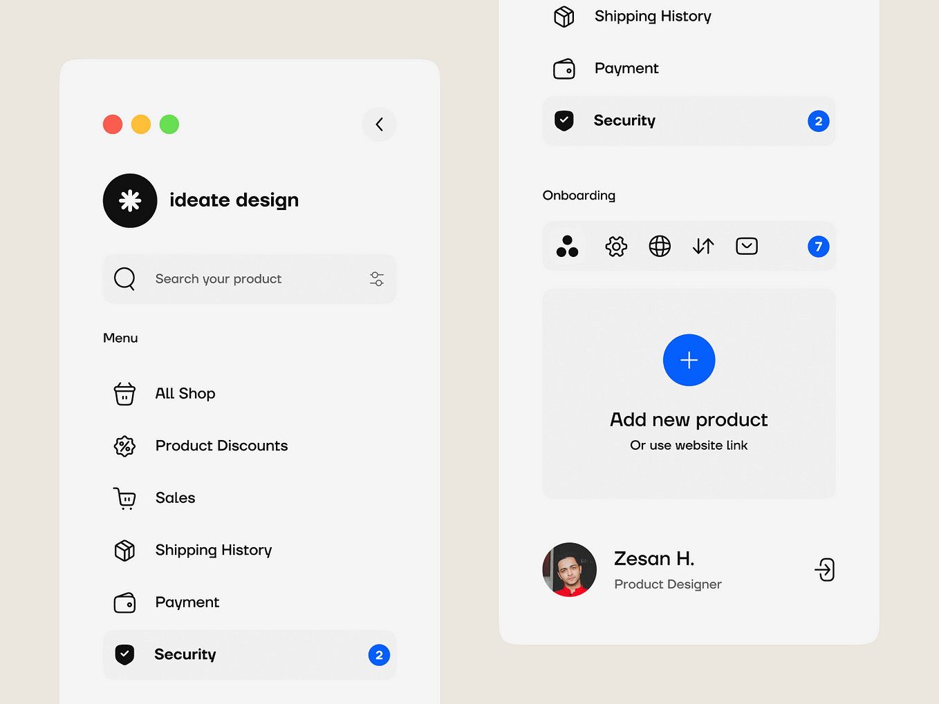 My design process as a UI/UX designer — Starting to Handover | by Zesan H. | UX Planet
