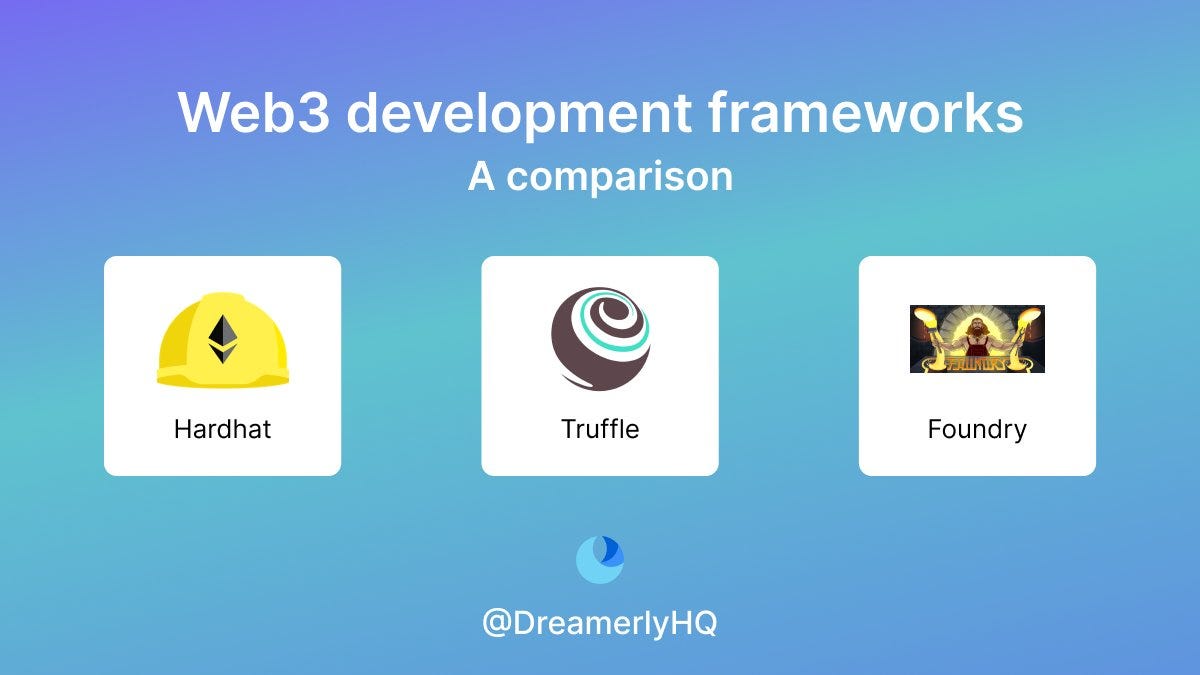 Top 6 smart contract frameworks for web3 projects in 2022 | by Linh ...