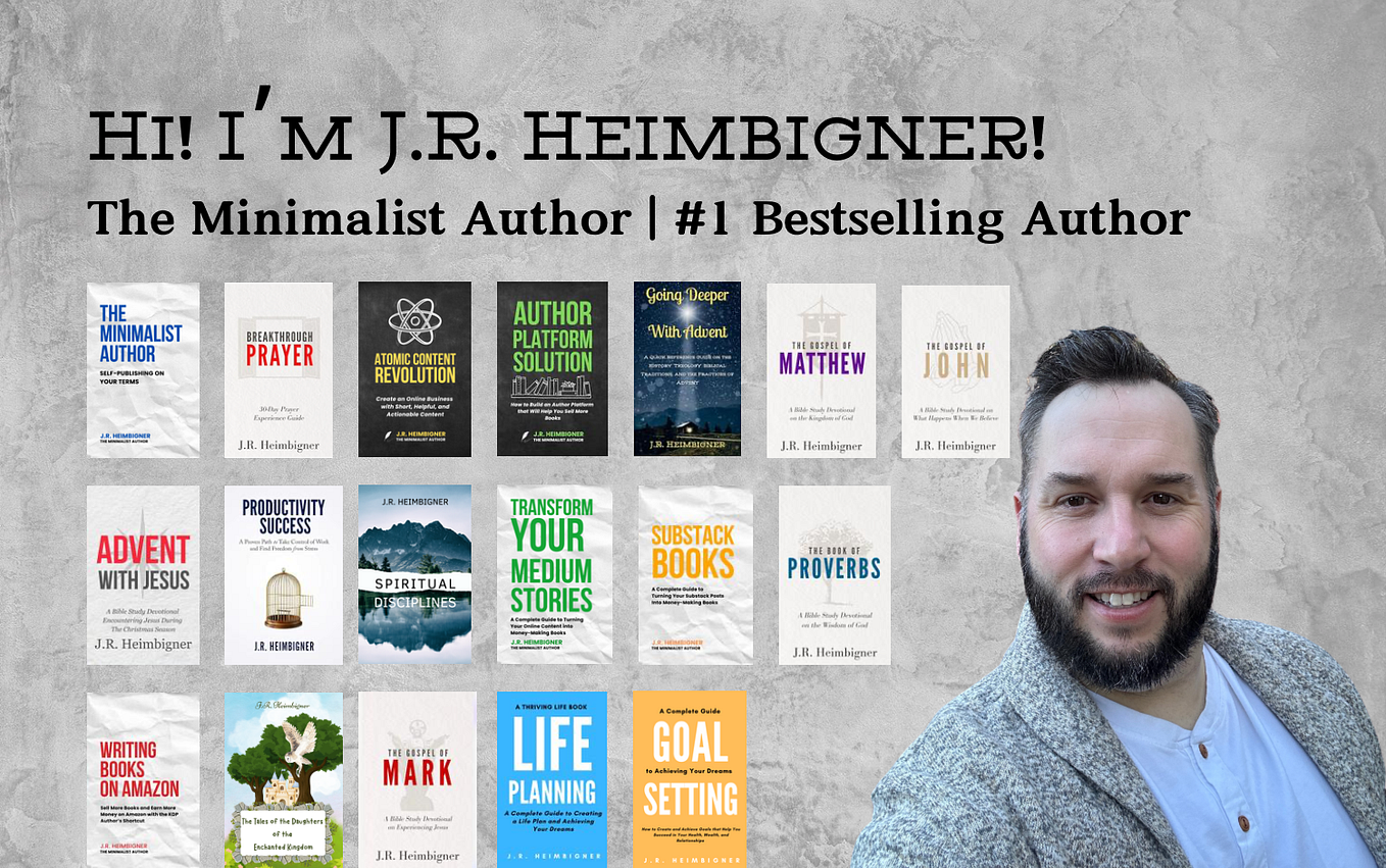 Start Writing Your Book Today!. Join The Minimalist Author Way! | by J ...