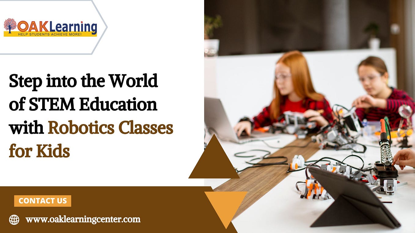 From Play to Learning: The Power of Robotics Classes for Kids in ...