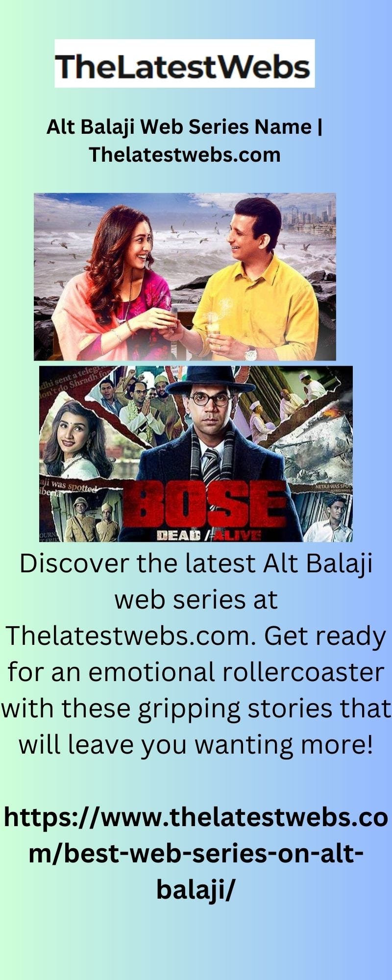 Alt Balaji Web Series Name | Thelatestwebs.com - Thelatestwebs - Medium