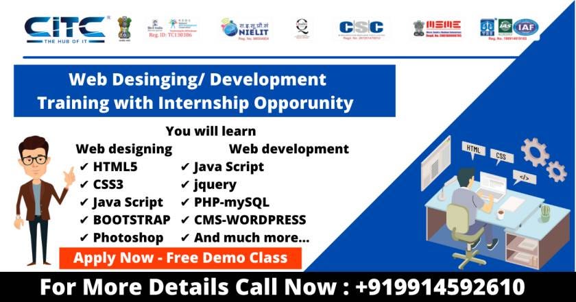 Web Development Internship with CITC-The Hub of IT | by Citccanva | Sep ...