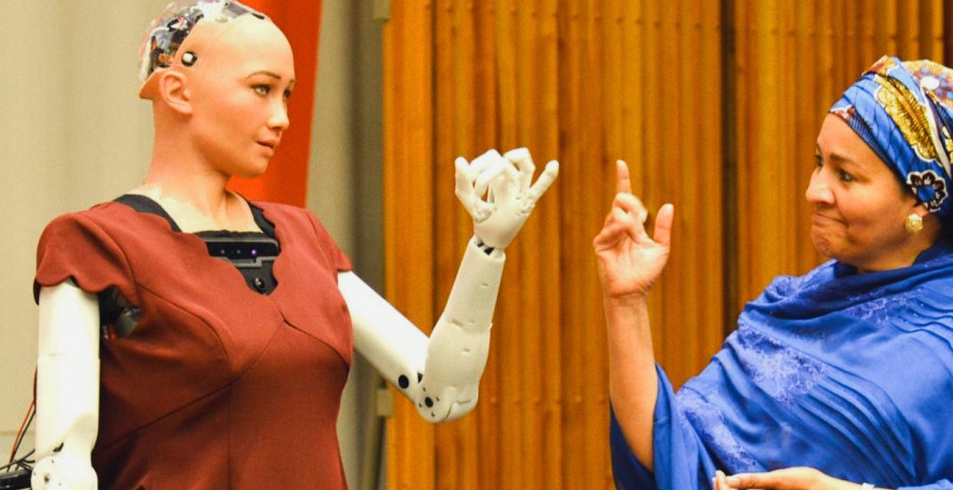 AI ROBOT SOPHIA GENDER REVEAL | Medium