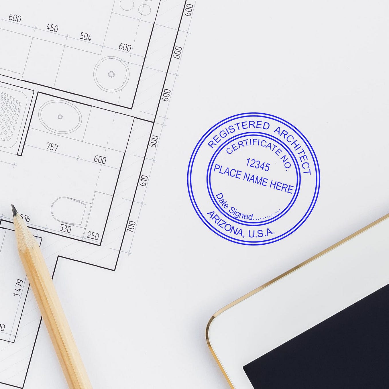 Architect eSeal Electronic Image Stamp of Seal - Engineer Seal Stamps ...