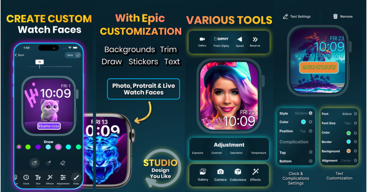Apple Watch Faces | Apple Watch Apps | Free Apple Watch Faces Apps | by ...