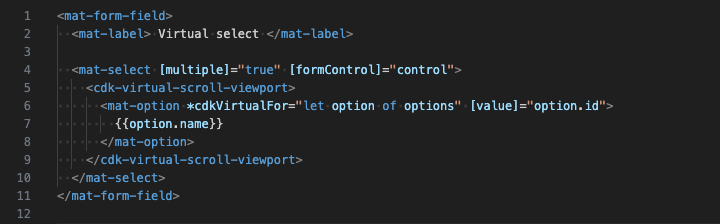 Building a Virtualized Select Component with Angular CDK | by Vol | Stackademic
