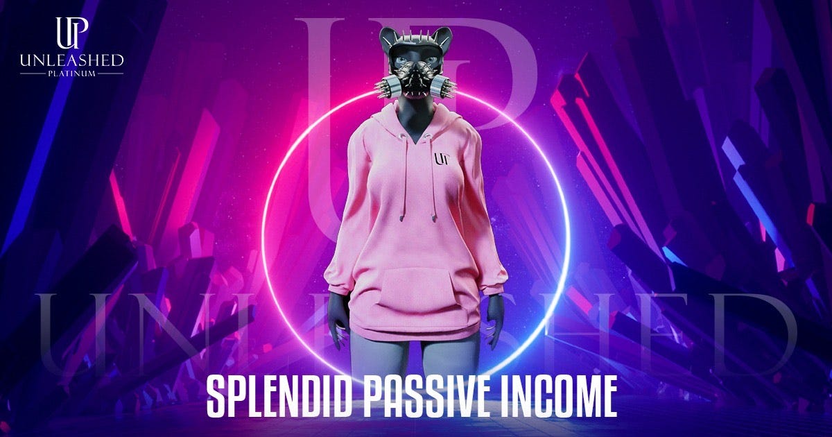 Unleashed Platinum — An Abstract - UNLEASHED PLATINUM - Medium