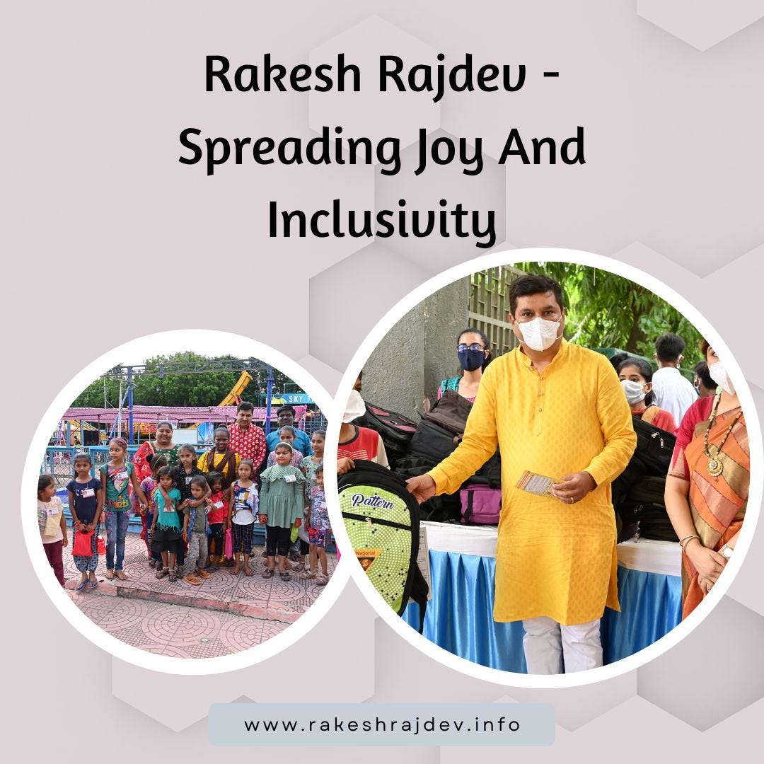 Rakesh Rajdev And His Grand Gesture — Celebrating Navratri With Kids ...