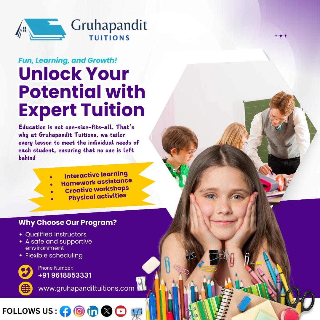 Best Tuition Center | Gruhapandit Tuitions — All Subjects & Grades ...
