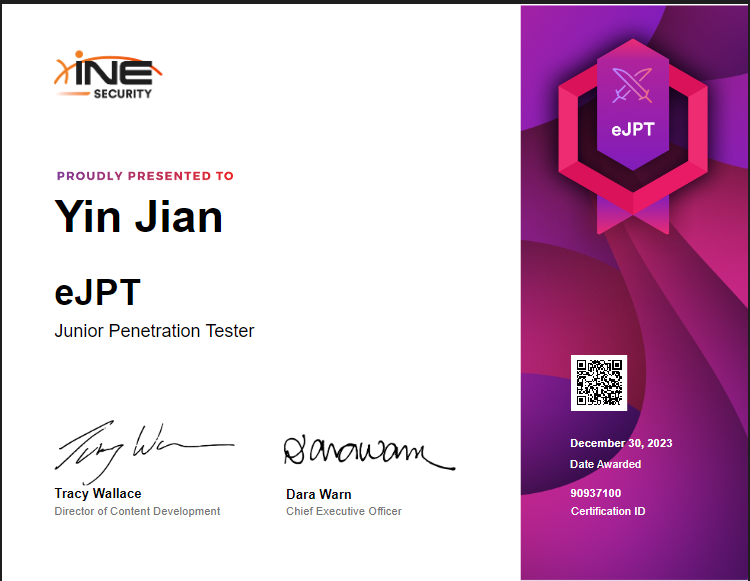 What is eJPT?. eLearnSecurity Junior Penetration… | by Abdulaziz Hameda ...