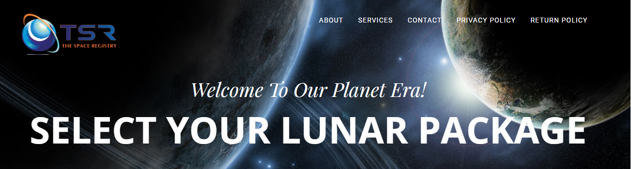 Buy acre of land on the moon. Are you interested in buying some new ...
