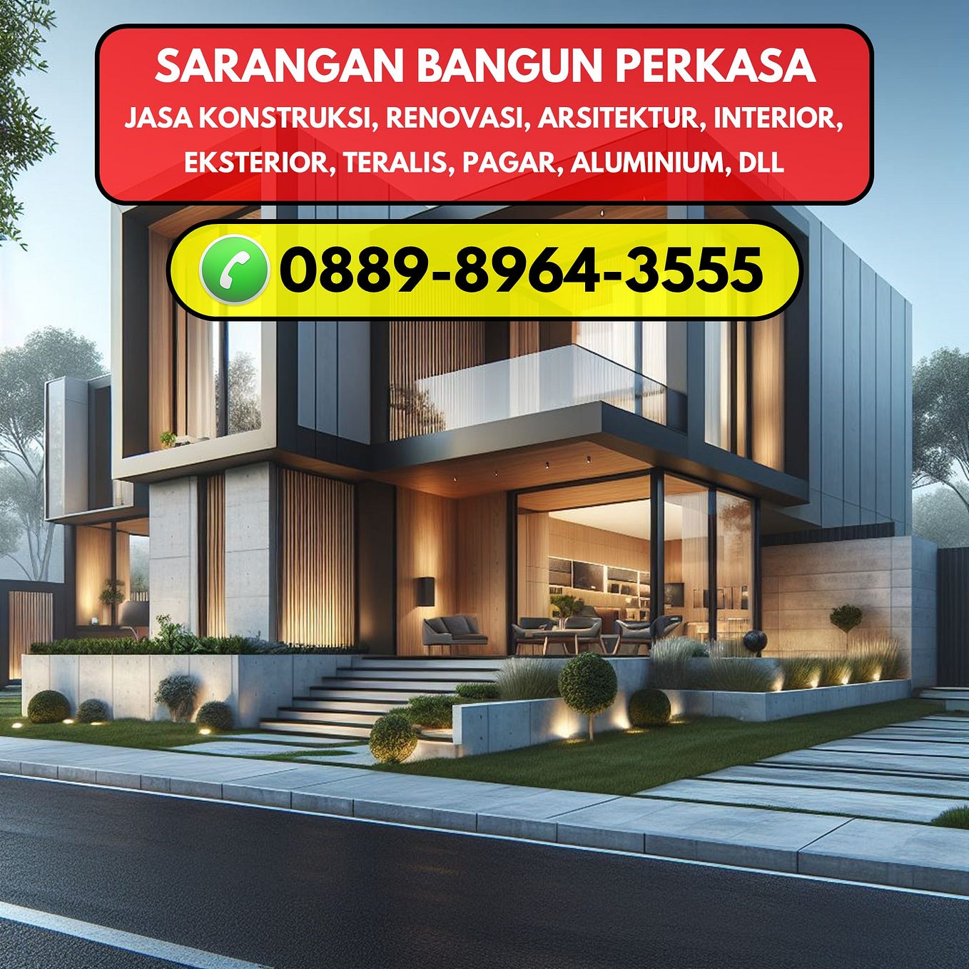 Hub 0889–8964–3555, Jasa Kontraktor Rumah Tinggal di Malang - Buchorimslm - Medium