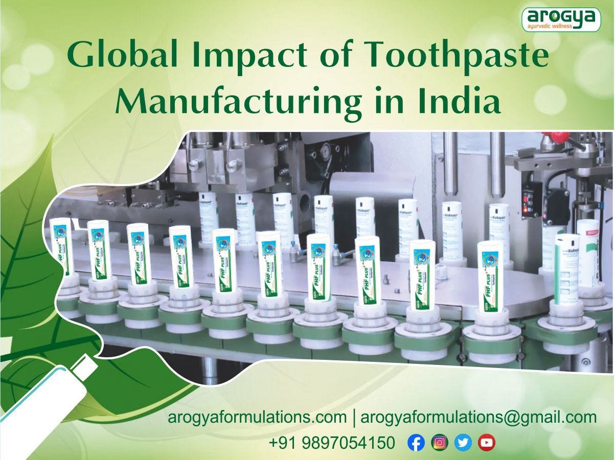 Third Party Ayurvedic & Herbal Toothpaste Manufacturers in India | by ...