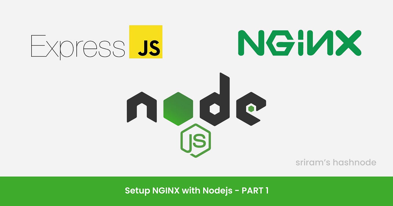 Setup NGINX with Nodejs — PART 2. Configuring NGINX Continues… | by Sriram Karthick | Medium