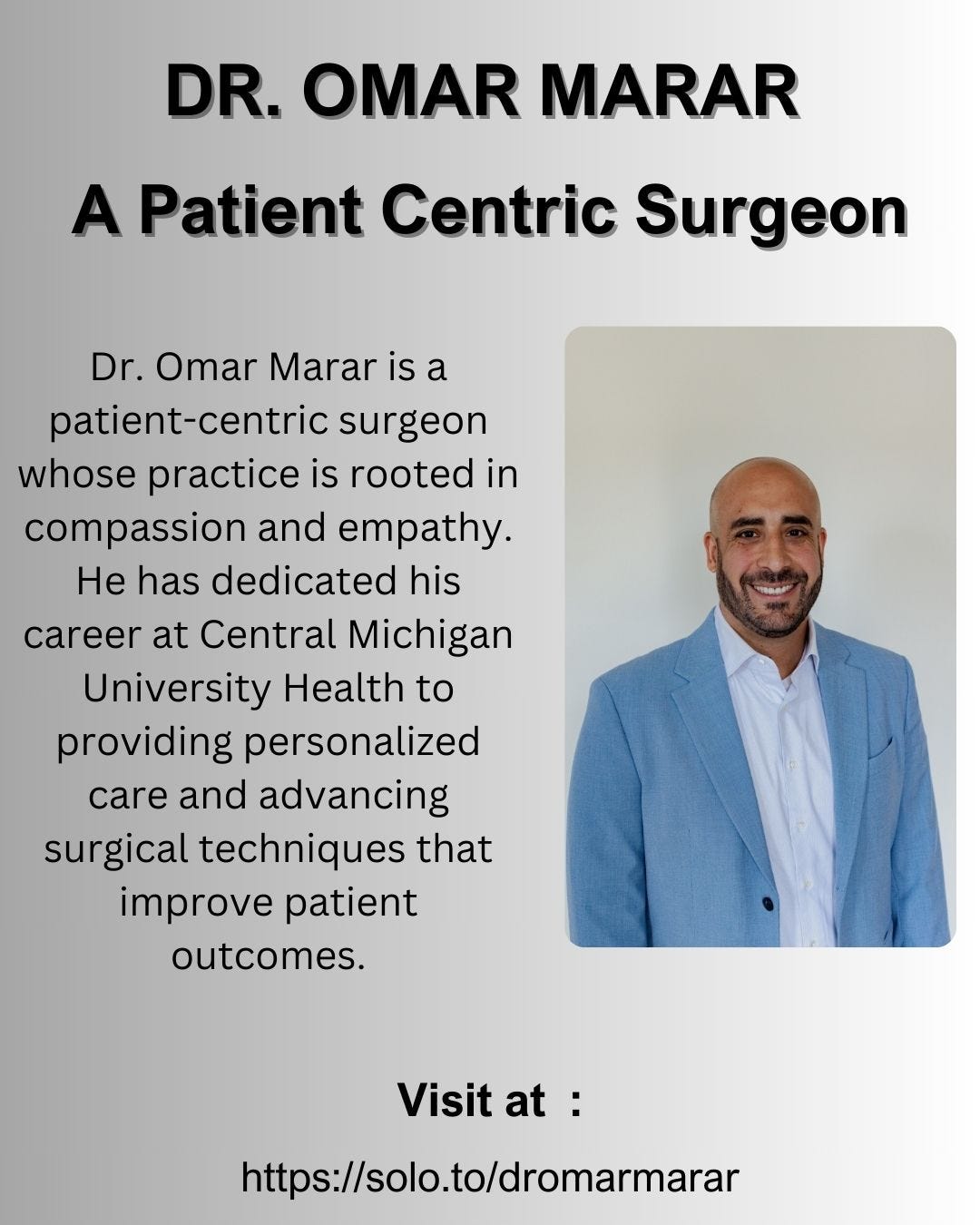 Dr. Omar Marar — A Specialized Colon and Rectal Surgeon - Dr. Omar Marar - Medium