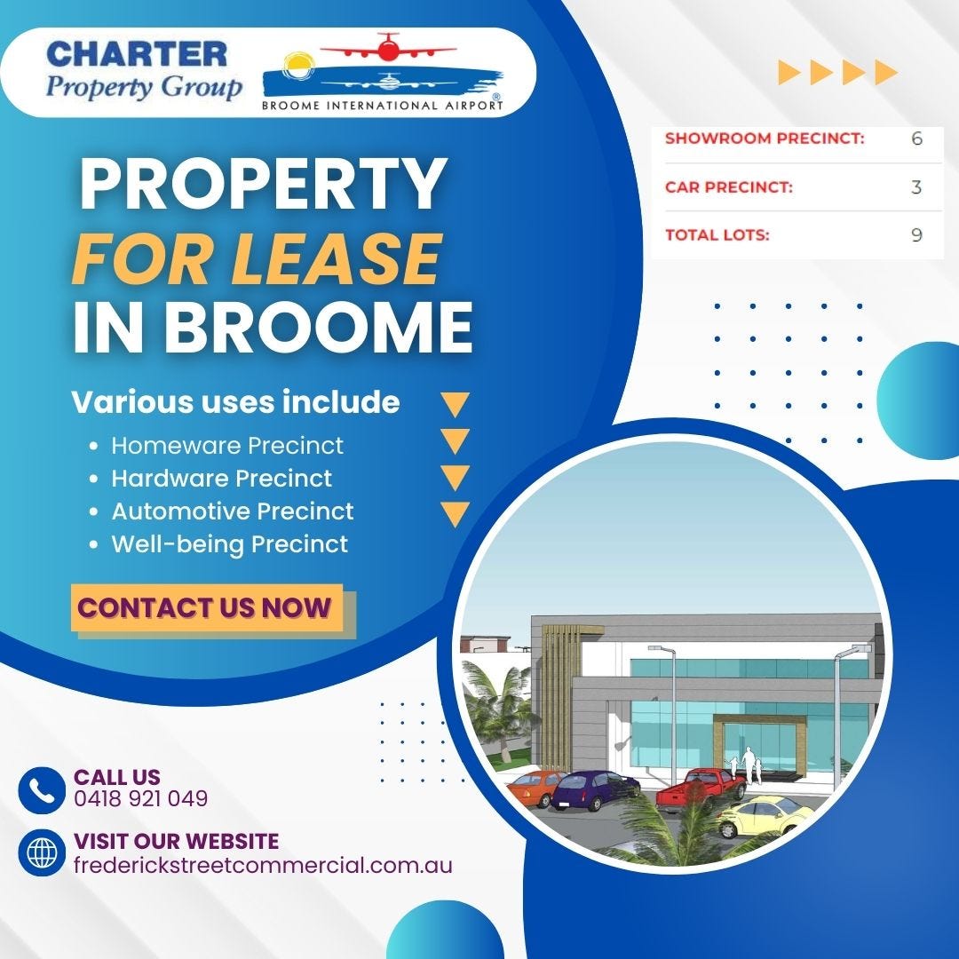Commercial Properties for Lease in Broome | Frederick Street Commercial ...