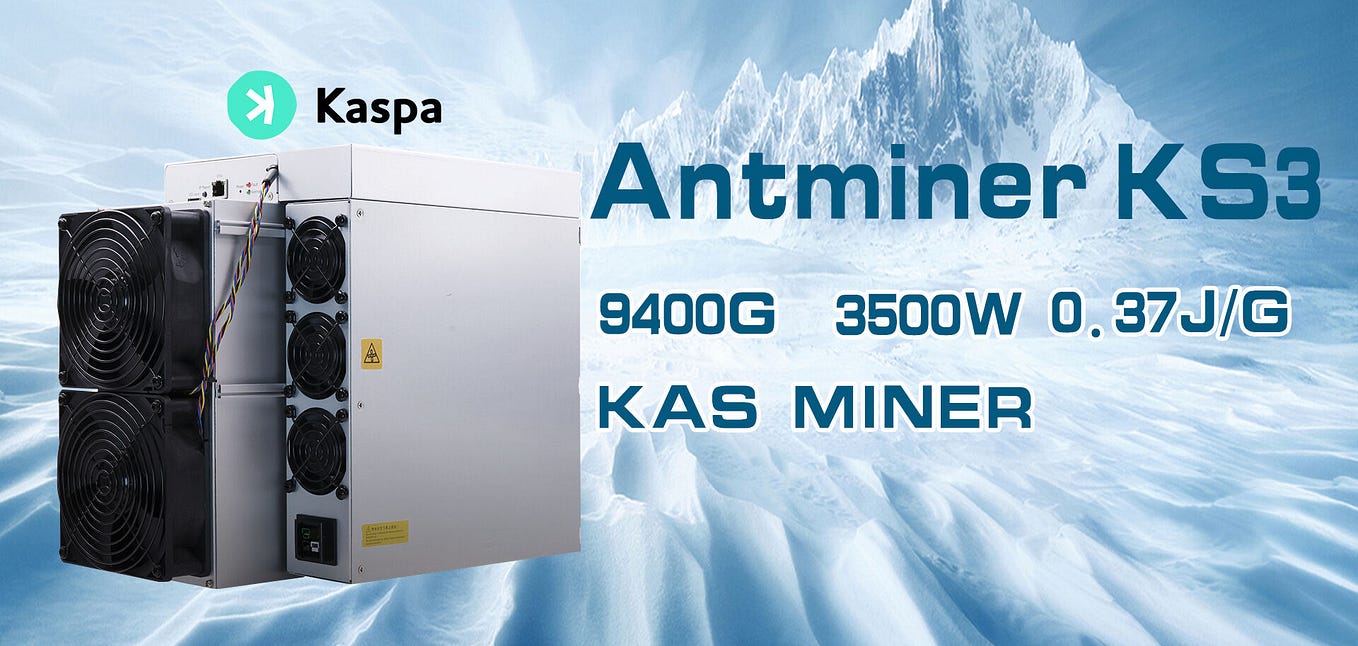 Iceriver KS3M KAS Miner 6000Gh/s. cryptomineexperts.com | by ...