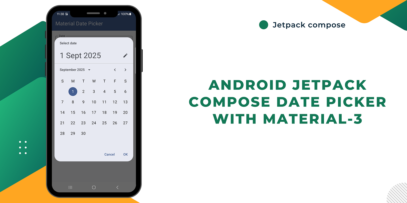 Working With Date Picker in Jetpack Compose | by Andrew Phiri | Medium