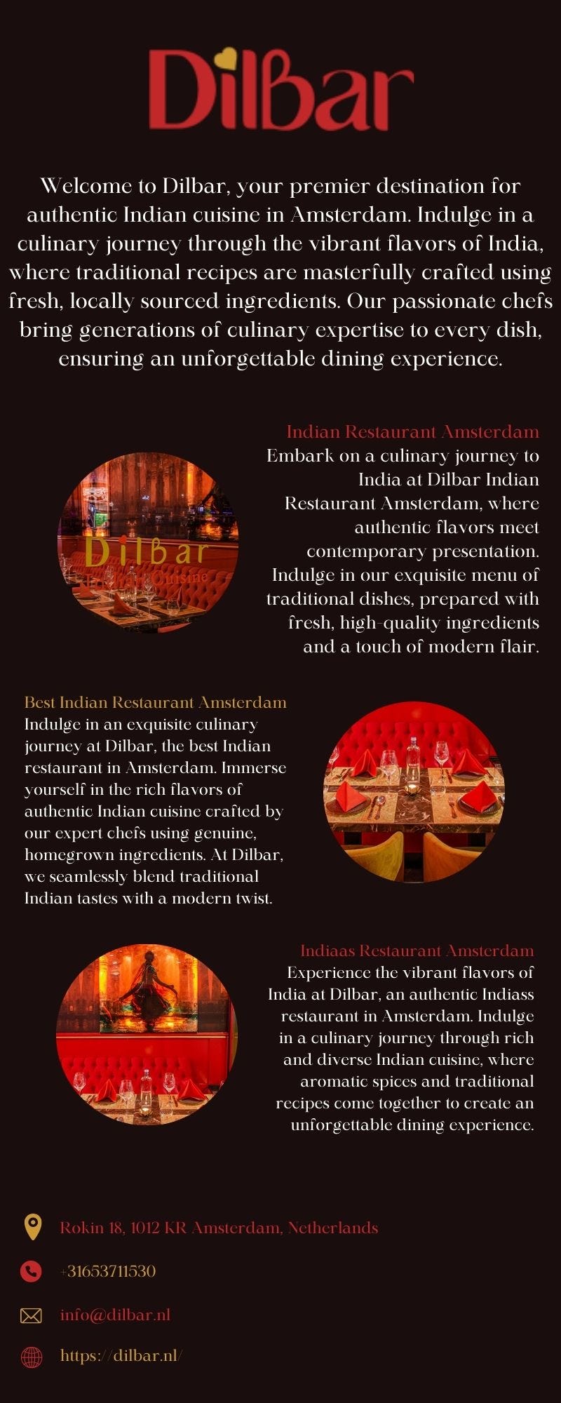 Indian Restaurant Amsterdam - Dilbar Indian Cuisine - Medium