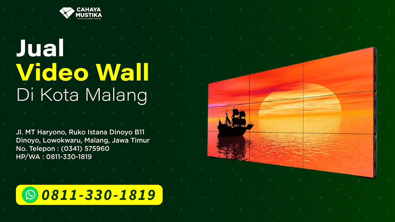 WA 0811 330 1819, Jual Video Wall Samsung di Kota Malang | by Jual ...