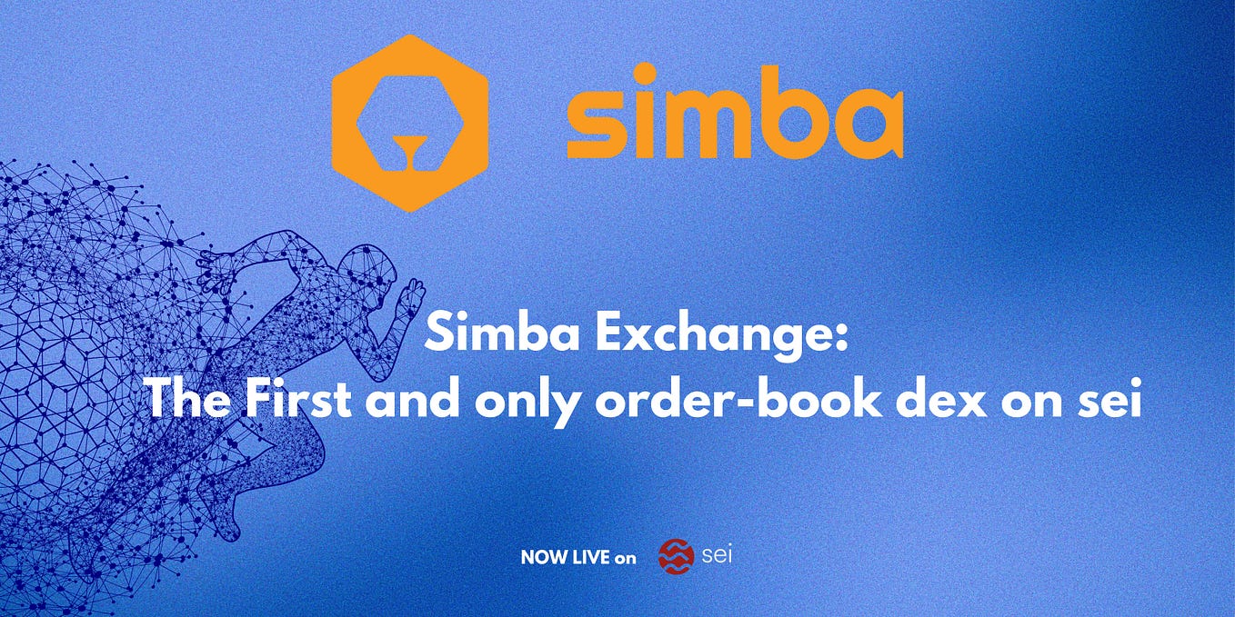 Simba Exchange: A Game-Changing Orderbook DEX on Sei Blockchain-Tokenomics | by Simba Exchange ...
