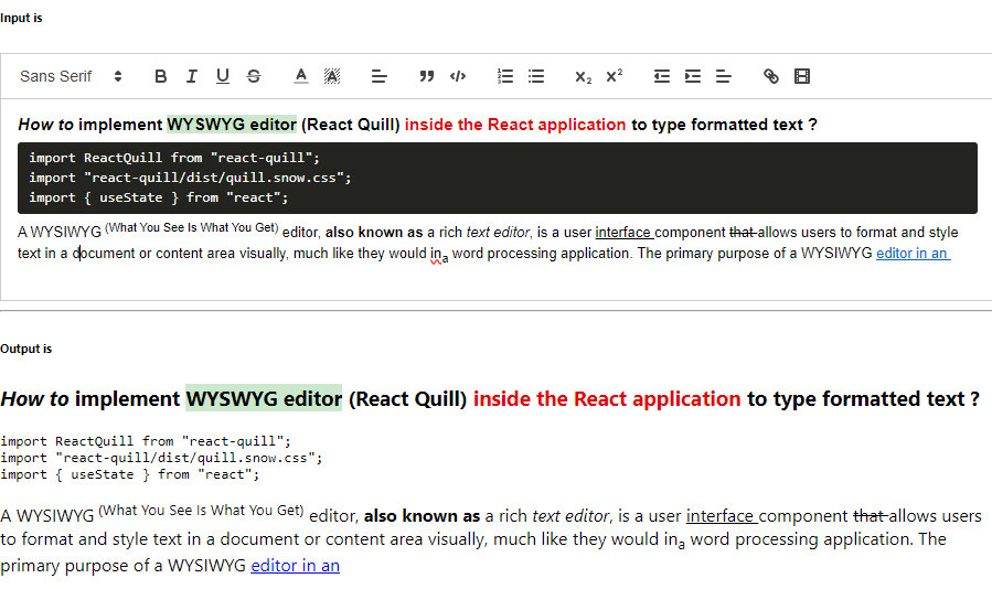 https://quilljs.com/docs/quickstart/ | JavaScript in Plain English https://quilljs.com/docs/quickstart/ | JavaScript in Plain English