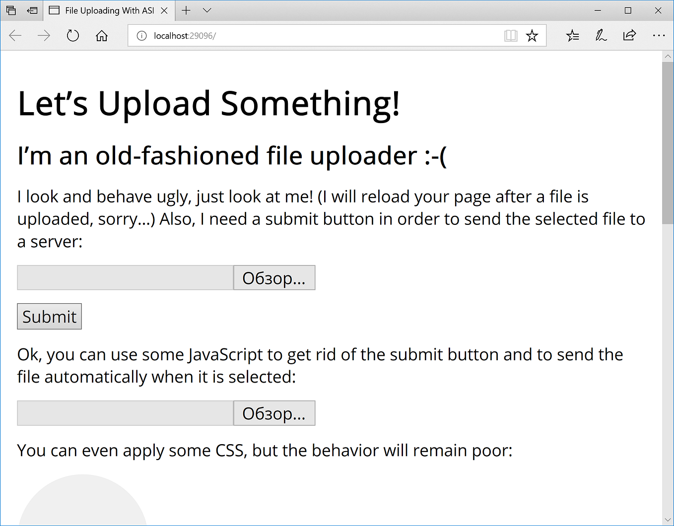 File Uploading with a Progress Bar in ASP.NET Core | by Dmitry Sikorsky | Medium