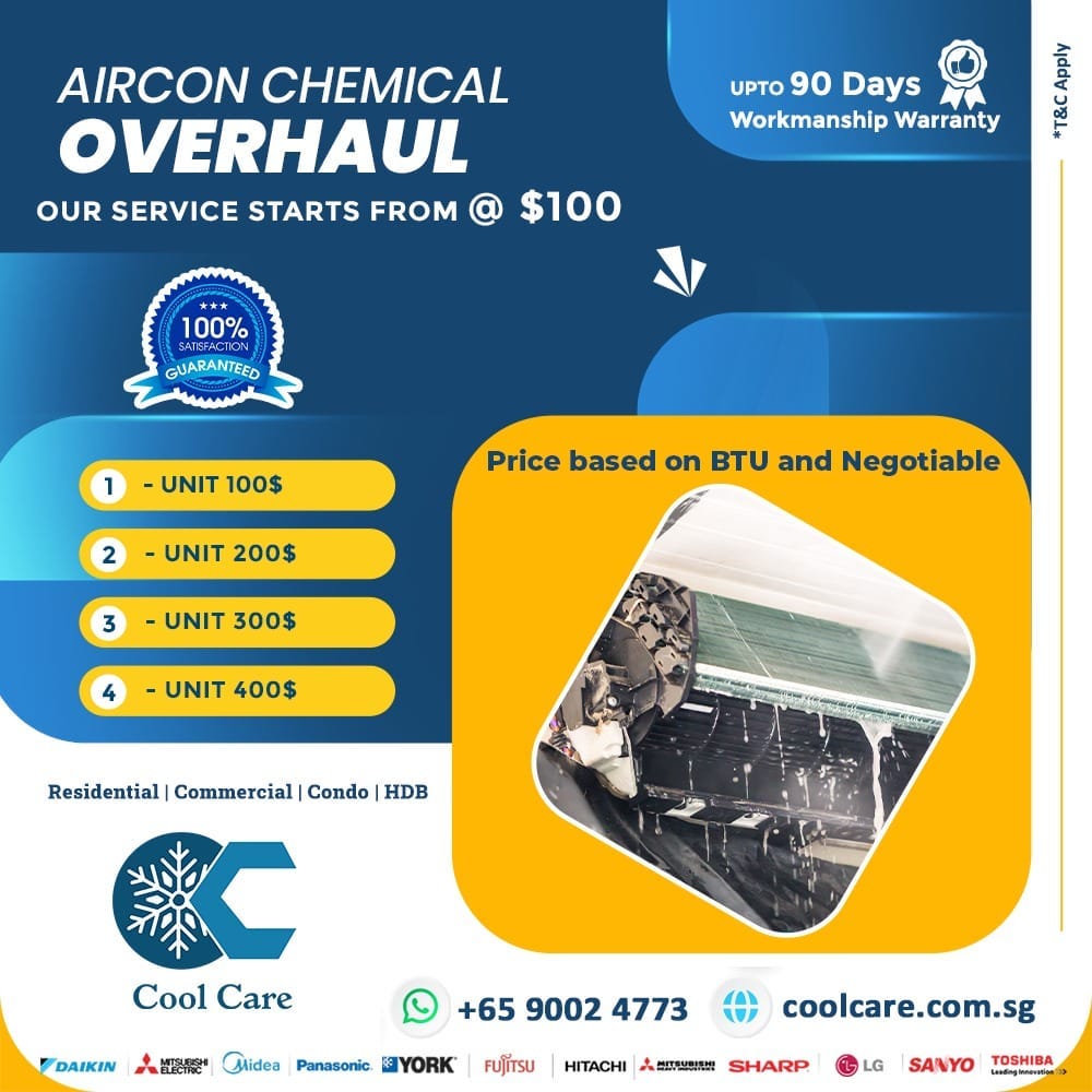 AIRCON CHEMICAL WASH OR AIRCON CHEMICAL OVERHAUL WHICH IS BEST FOR MY ...