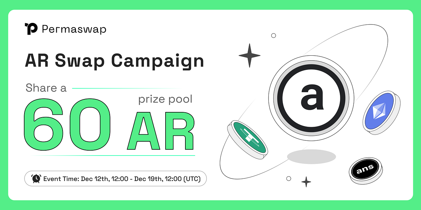 Join MAP Trading Campaign, Win a Share of 64300 MAP and 70 AR! | by 🐘Permaswap | Permaswap | Nov ...