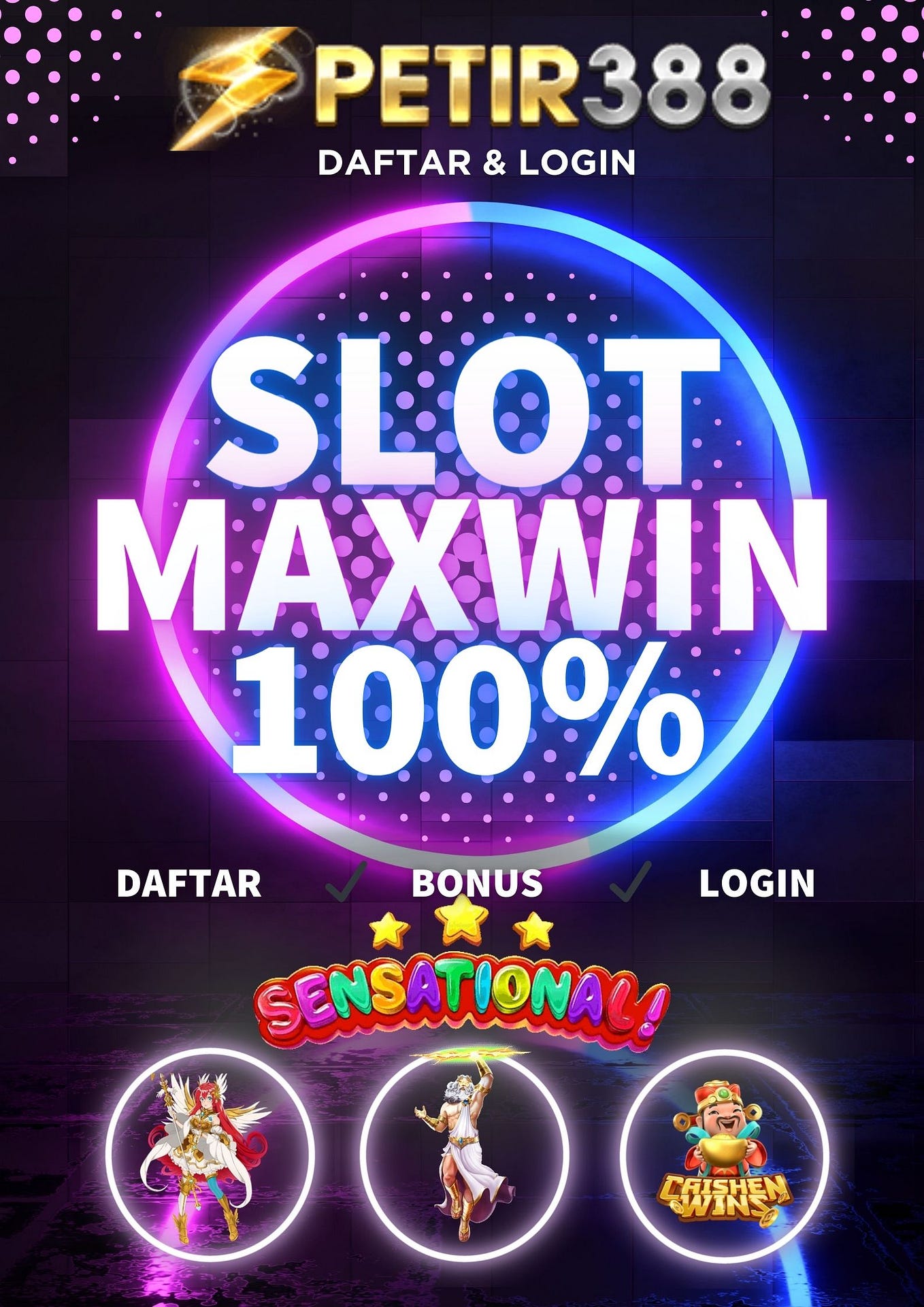 PETIR388. Slot terlengkap dan terpercaya… | by Bnicky | Apr, 2024 | Medium