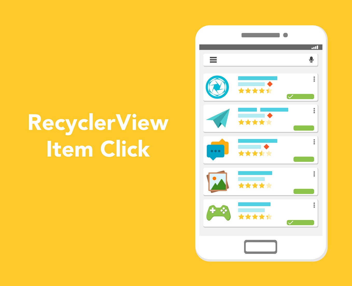 How to make first item of RecyclerView of Full Width with a GridLayoutManager | by Anil S | Dev ...