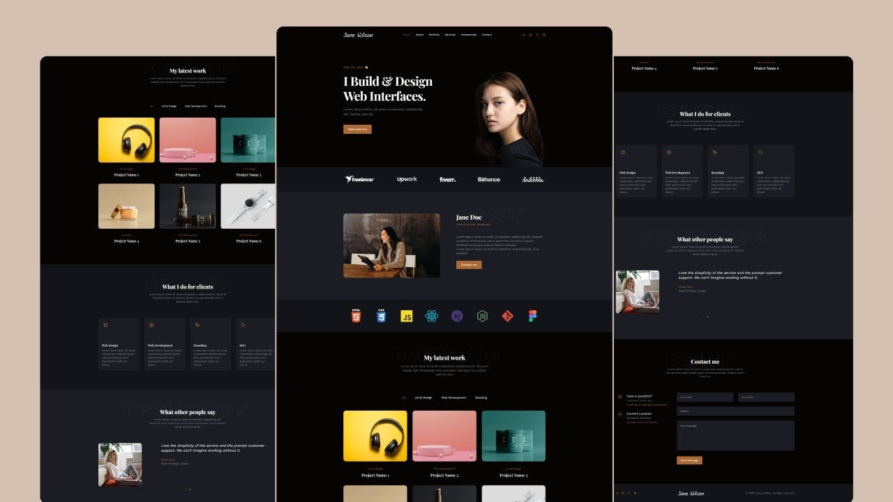 Super Fast Layout with Tailwind and React JS | by josephat reyes | Dev Genius