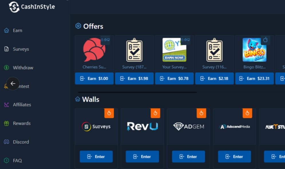 CashInStyle 🎉 Exciting New Offerwalls Alert! 🎉 - CashInStyle - Medium