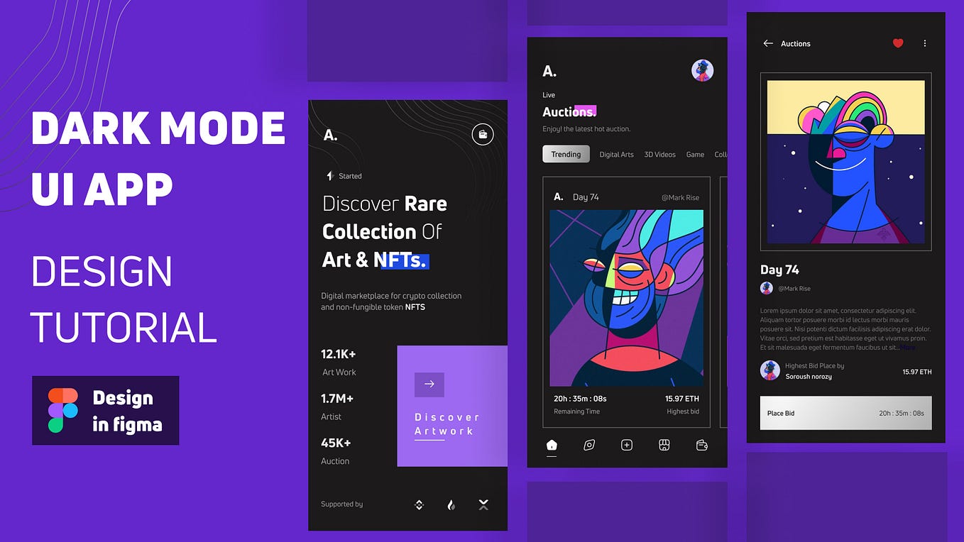 Property Landing Page Design Using Figma + Auto Layout | Figma Tutorial ...