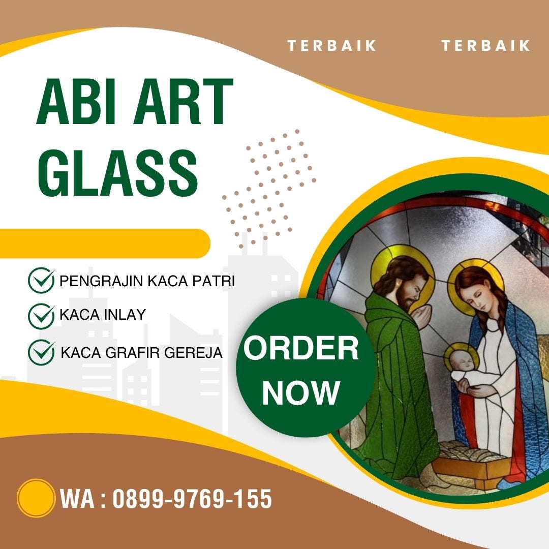 Kerajinan KACA PATRI | KACA INLAY | KACA GRAFIR GEREJA Kampar, WA ...